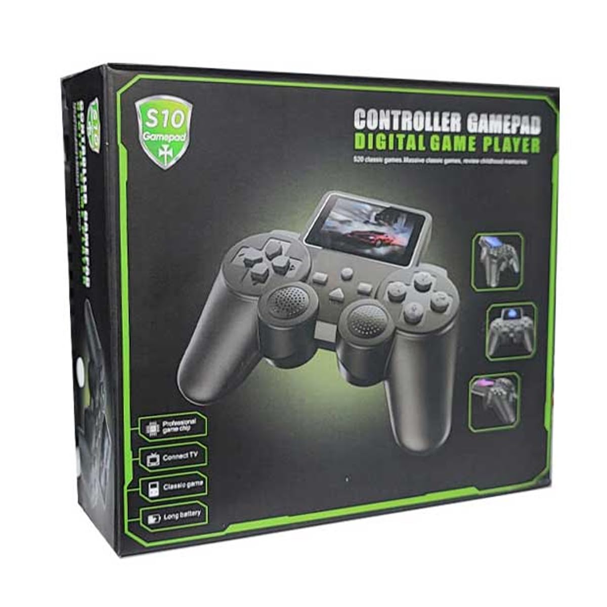 S10 Handheld Console Box Joystick 520 Games Wireless Gamepad Video Pla ...